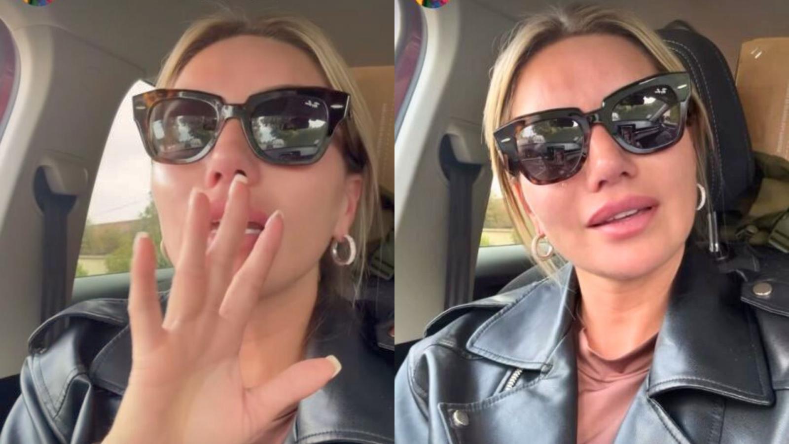 Faloon Larraguibel relata entre lágrimas duro momento que vivió en mudanza: “El único espacio ...